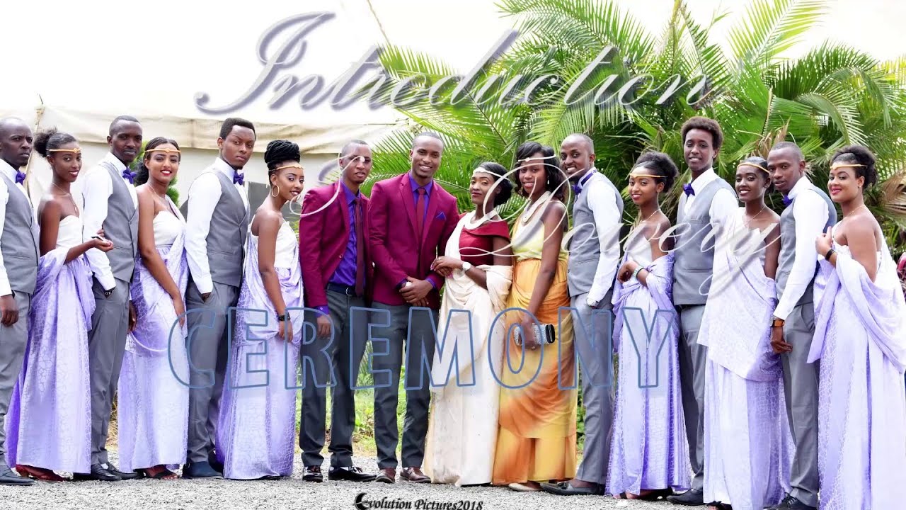 Pacifique Rwigema and Aline Nyantonesha DOWERY GIVING and Introduction ...