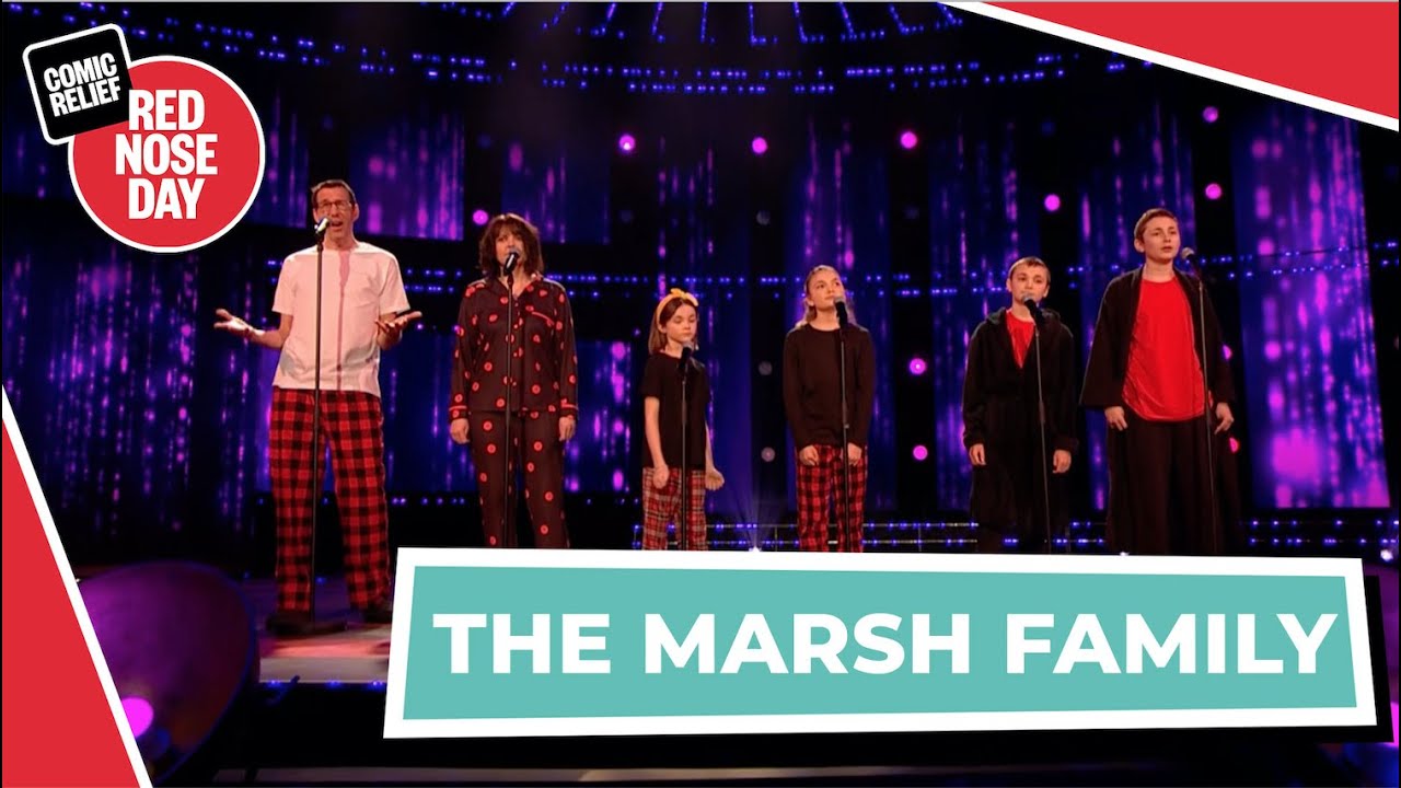 The Marsh Family's Hilarious Performance | Comic Relief: Red Nose Day ...