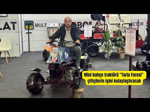 Mini bahçe traktörü \