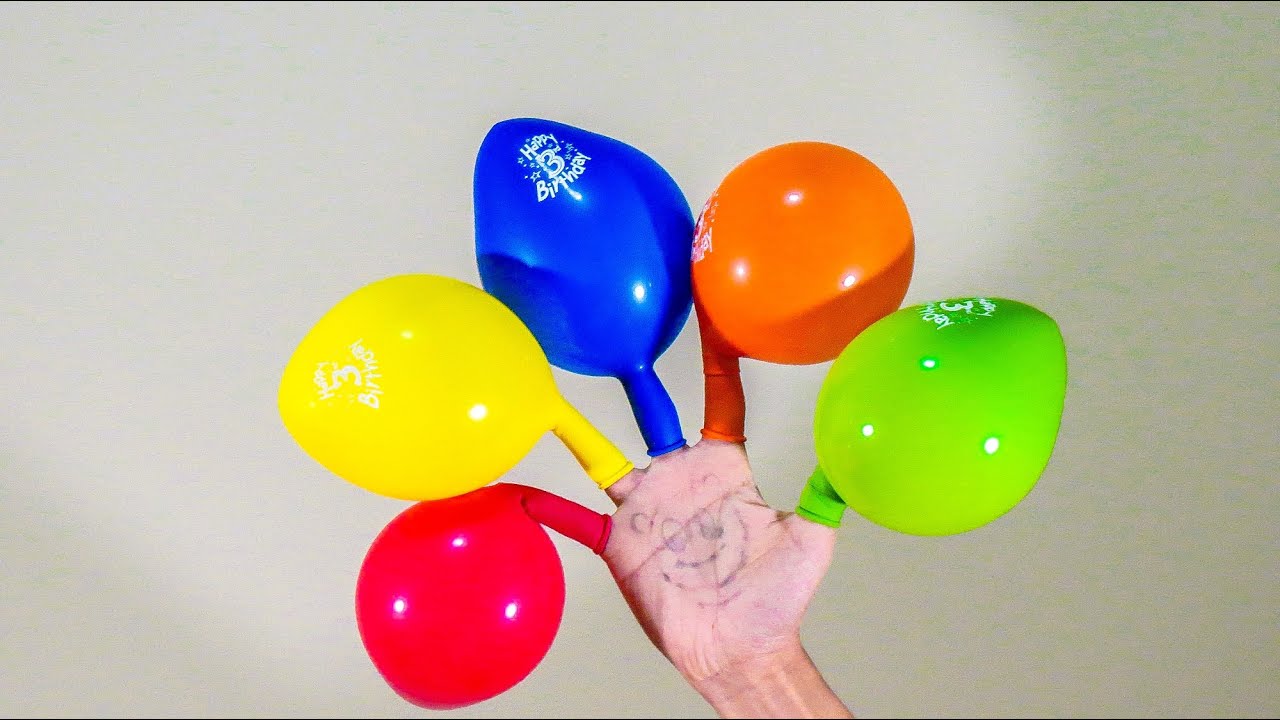 Balloon Color learning - YouTube