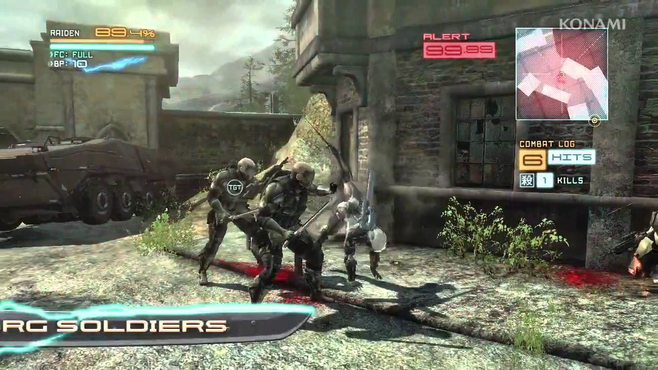 METAL GEAR RISNG: REVENGEANCE - Cyborg Troops & Enemies Overview - MGR ...