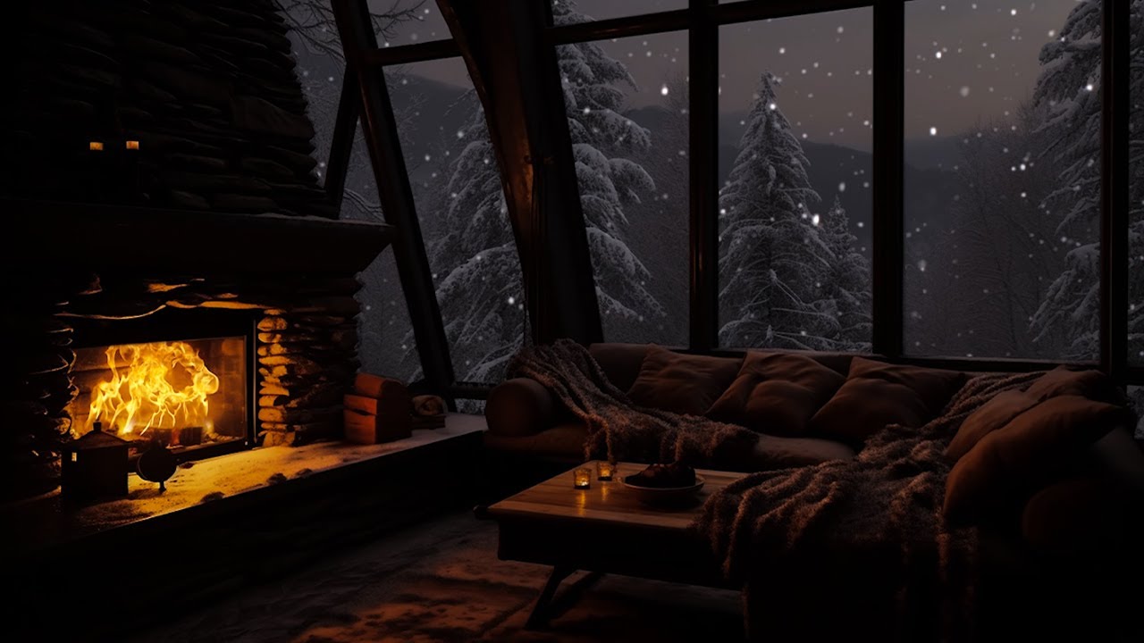 Say Goodbye to Insomnia and Stress with a Snowstorm in The Forest ...