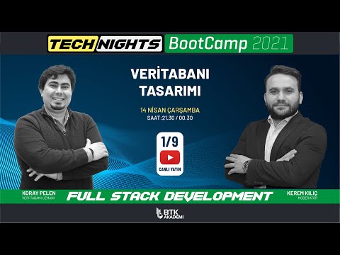 BootCamp | 14 Nisan 2021 | Bölüm 1 | Veritabanı Tasarımı