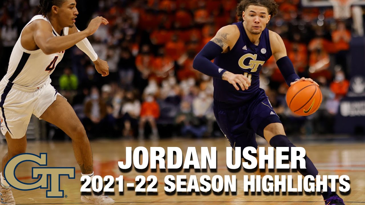 Jordan Usher Regular Season Highlights | Georgia Tech Guard - YouTube