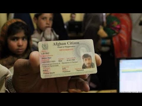 Afghan citizen Smart card in Pakistan 2022,POR card for Afghans in ...