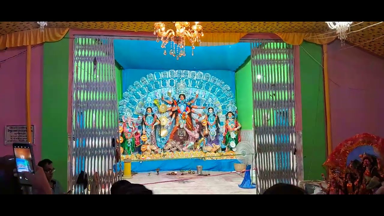 দূর্গা পূজা || Durga poja || Video Anara Raban purara video purulia ...