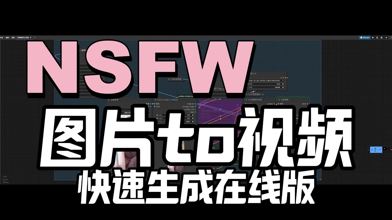 NSFW第一版 不适宜工作场所的整合图片生成视频程序 - YouTube