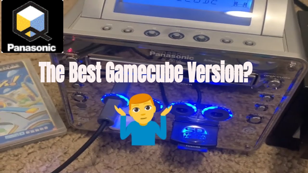 This is the ONLY Gamecube that Plays DVD's! The PANASONIC Q - YouTube