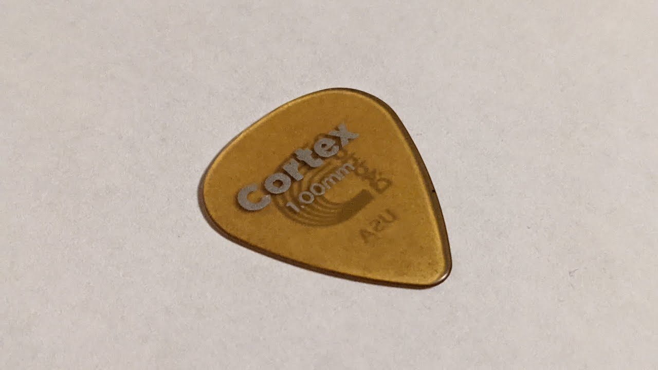 Month-long review of D'Addario Cortex 1.00mm guitar pick (actually ...