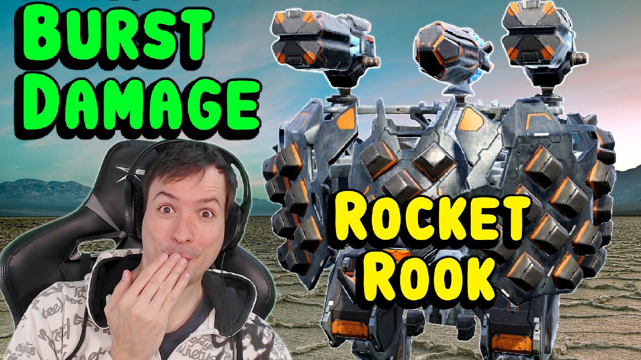 Level 150 ROCKET ROOK before Titan Pilots … War Robots - YouTube