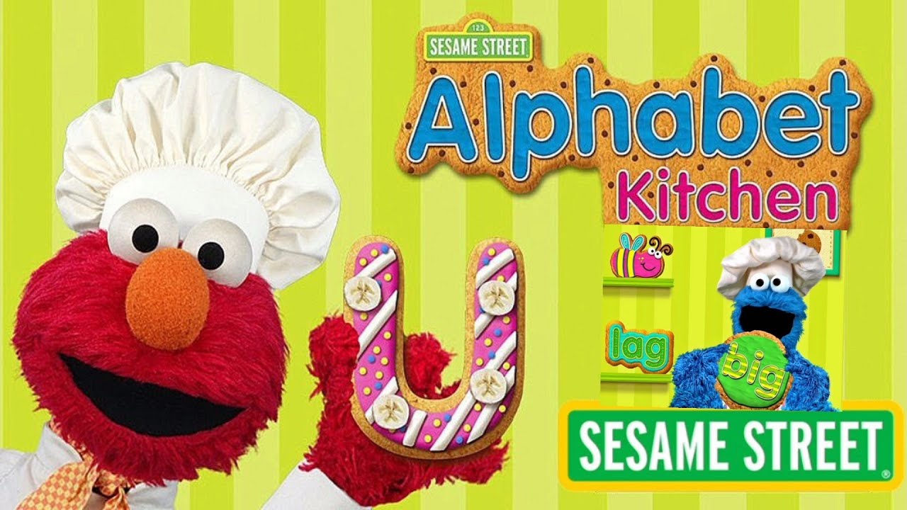 Sesame Street Alphabet Kitchen a New Game for Kids and Toddlers - YouTube