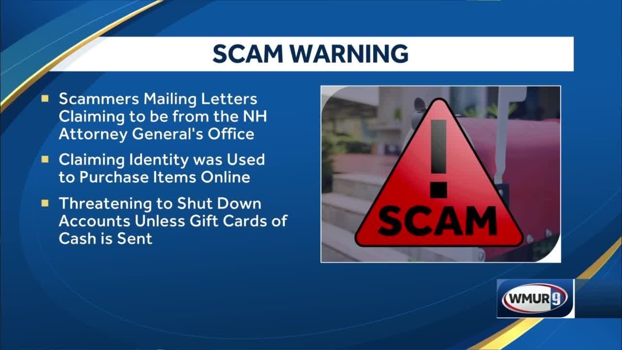 NH AG's office warns of scam letters - YouTube