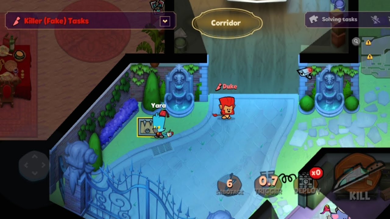 DUKE FEARLESS KILLER || SUSPECTS MYSTERY MANSION GAMEPLAY - YouTube