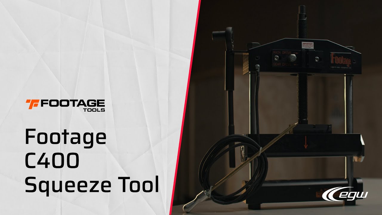 Footage C400 Squeeze Tool - YouTube