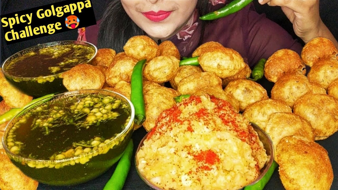 Extreme Spicy 🌶️🔥 Panipuri Challenge 🥵Golgappa Eating | Phuchka Eating ...