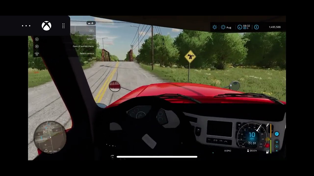 Playing farming simulator 22 on iPhone 12 Pro Max. - YouTube