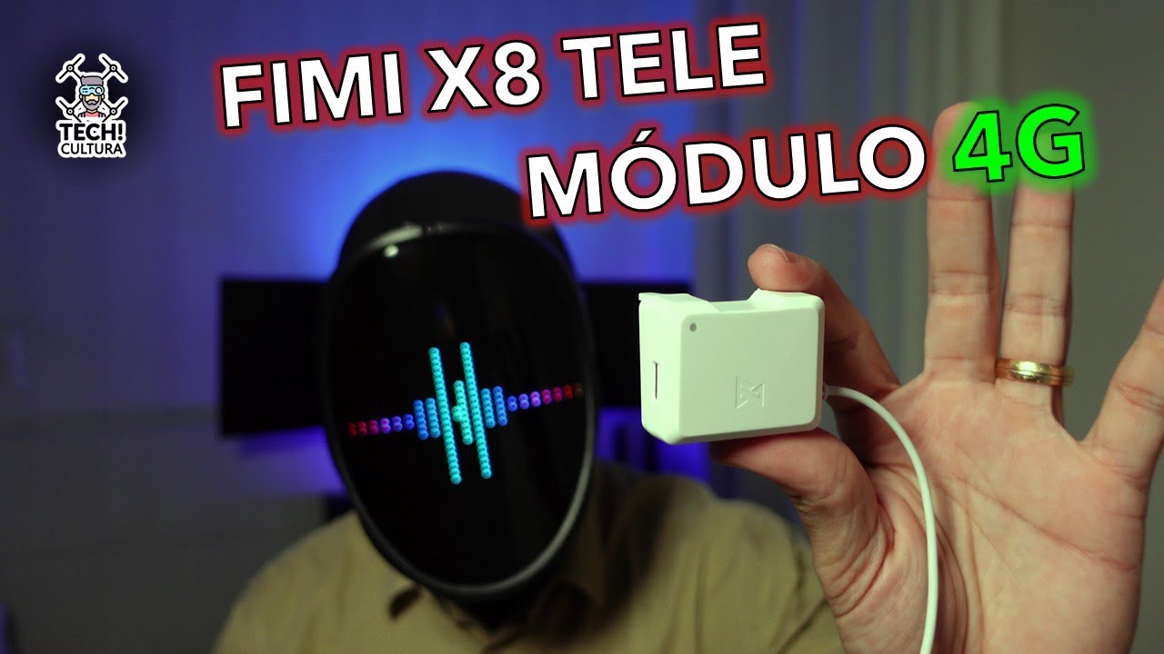 Fimi X8 Tele e Módulo 4G Tudo sobre peça q permite vôo com distância ...