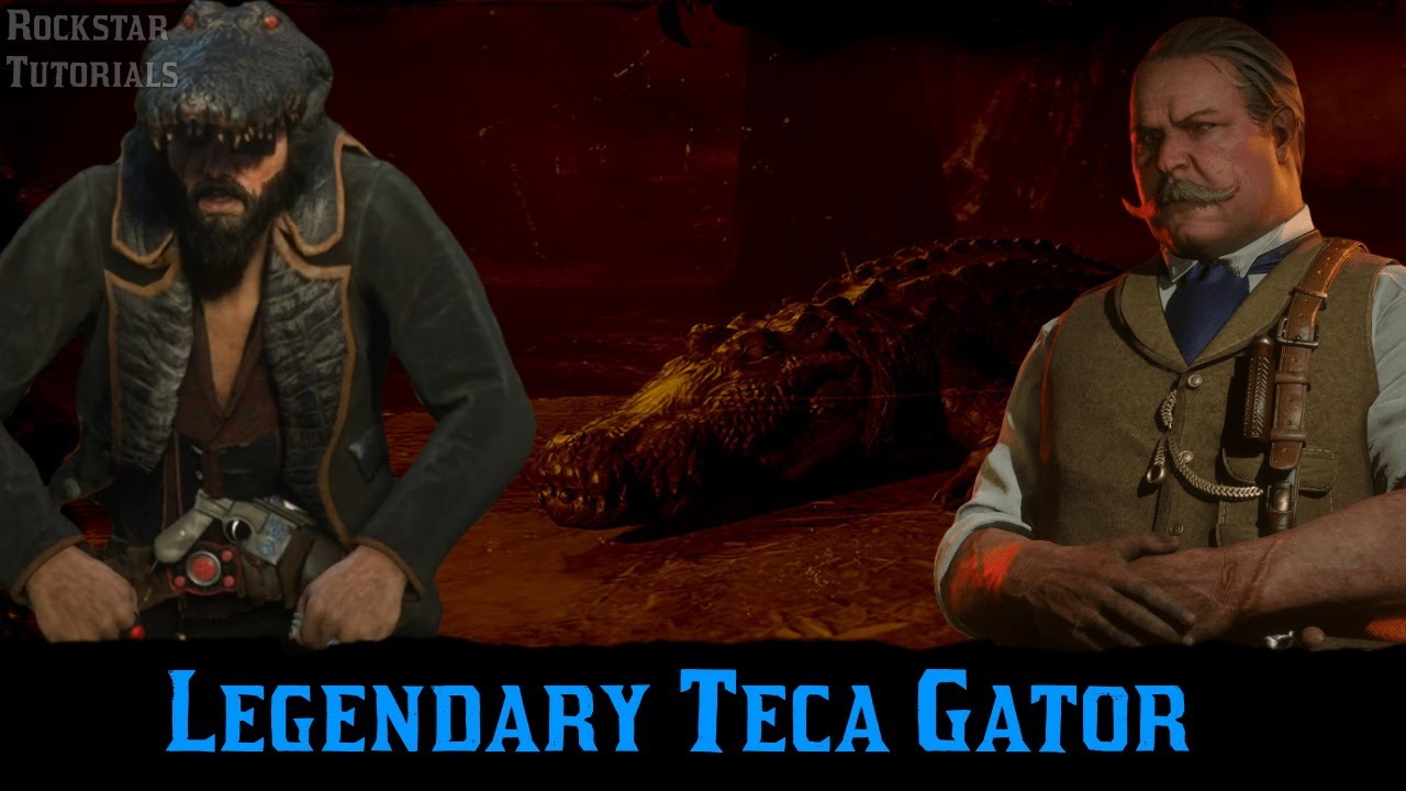 Red Dead Online - Legendary Teca Gator - YouTube