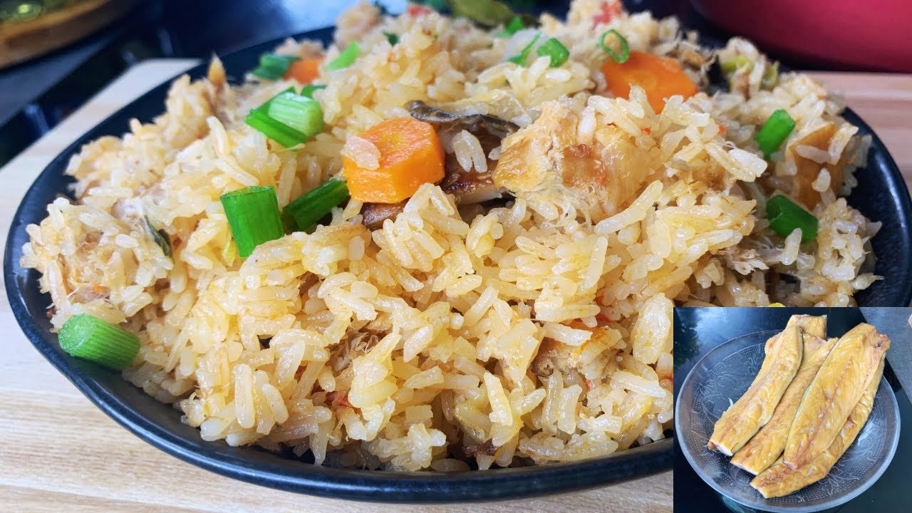riz aux poisson MAQUEREAU FUME,recette facile et rapide,cuisiner avec ...