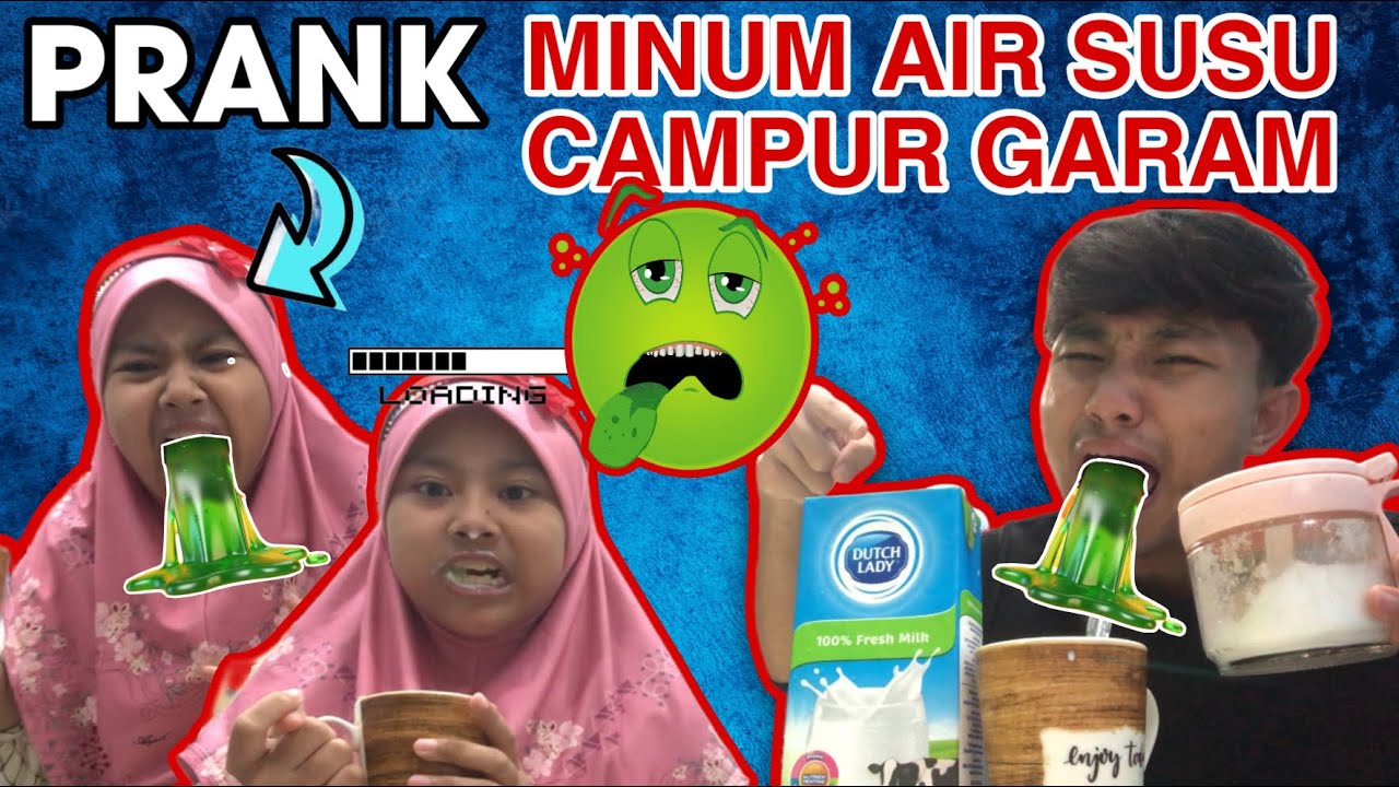 AKU PRANK NAJIHAH MINUM SUSU GARAM !! SAMPAI MUNTAH 🤮 - YouTube