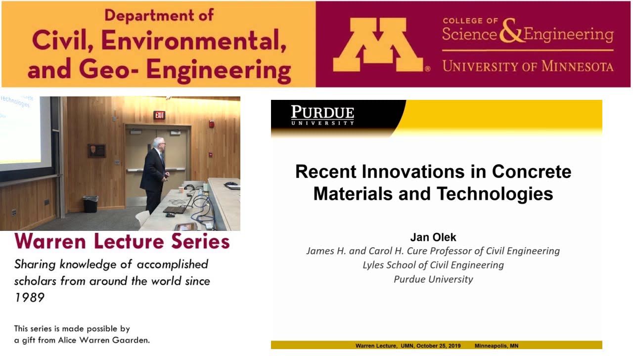 Warren Lecture Series - Jan Olek (Oct 25, 2019) - YouTube