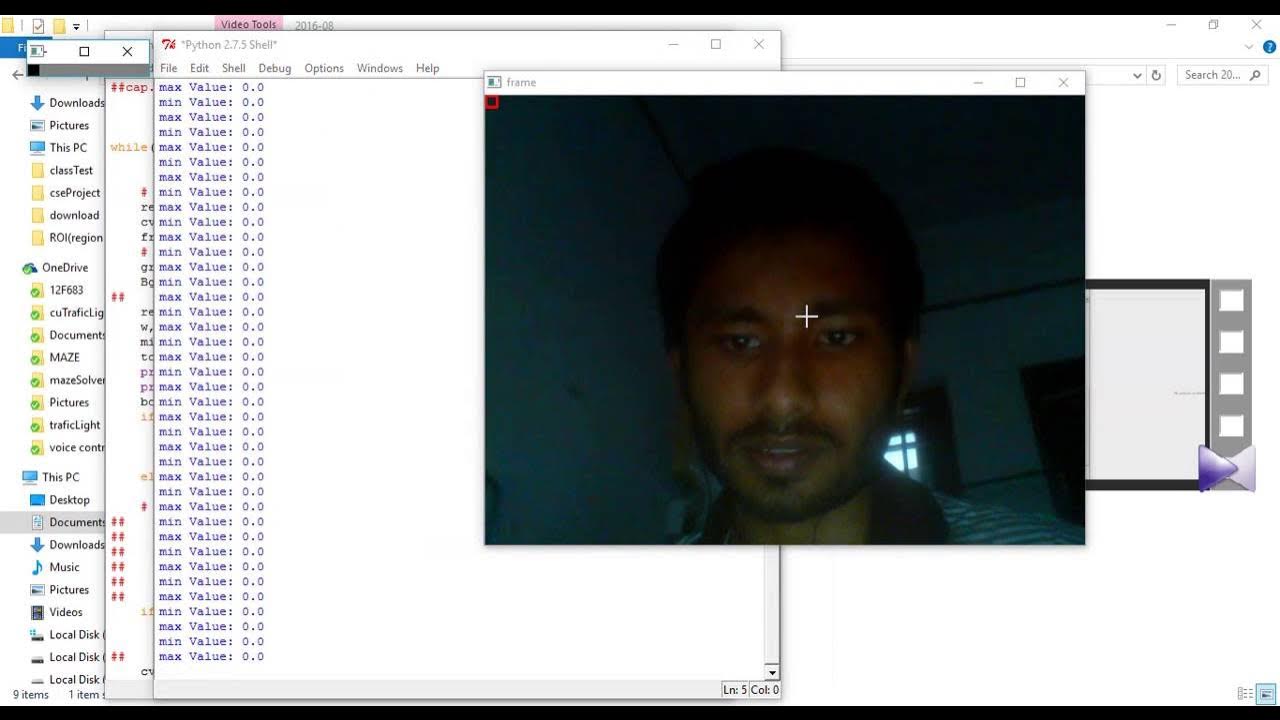 object tracking using OpenCV-python - YouTube