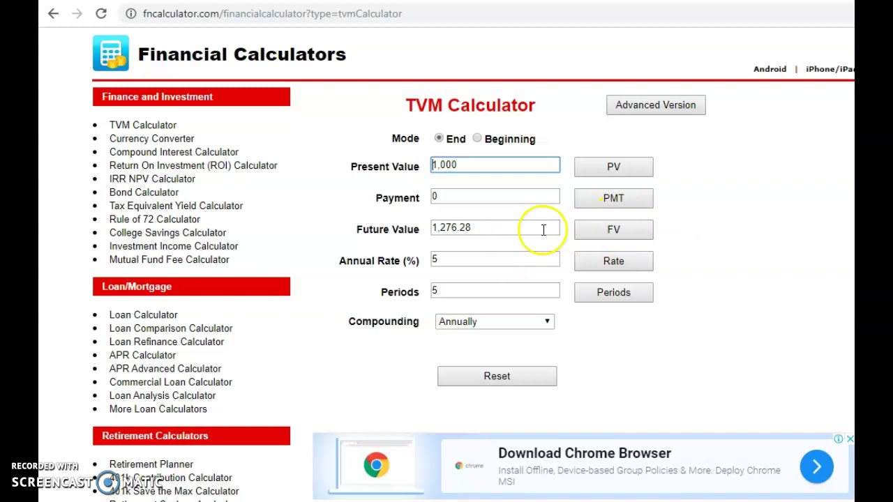 Chap05 - Basic TVM (Part 4) - YouTube