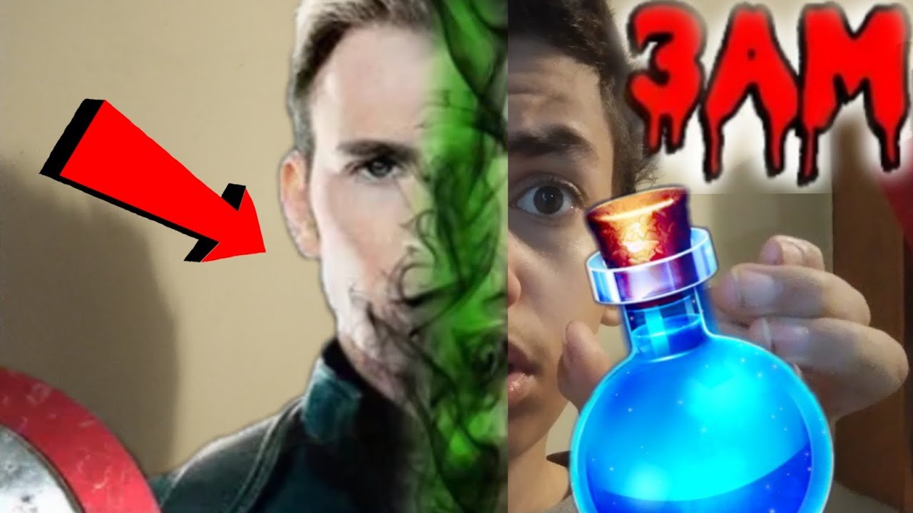 drinking the marvel potion from the dark web at 3AM! (it actually ...