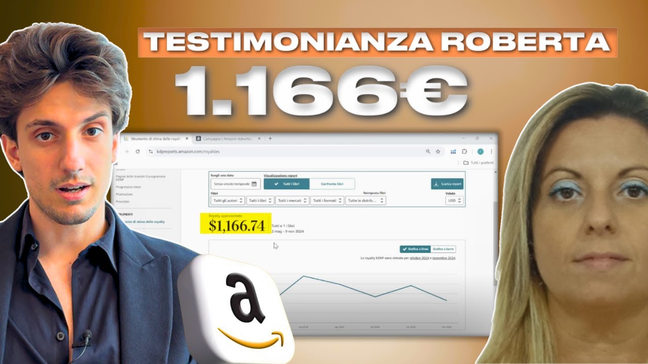 Roberta genera 1.166,74€ grazie ai Libretti su Amazon - Gabriele ...