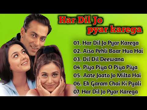 Har Dil Jo Pyar Karega Movie All Songs || Audio Jukebox || Salman Khan,Rani Mukherjee,Preity Zinta