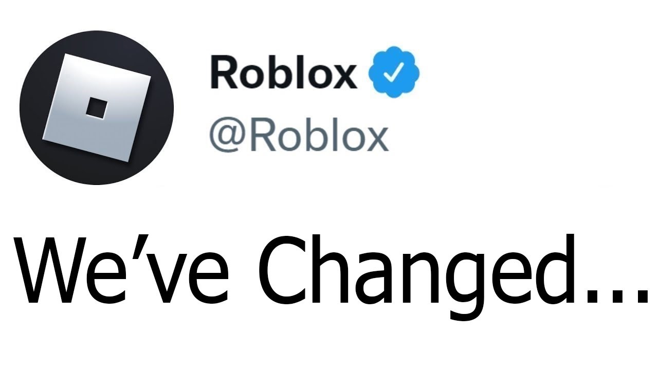 Roblox Has Changed FOREVER... - YouTube