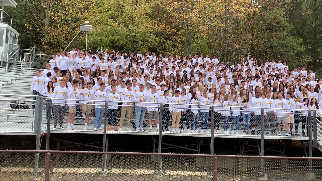 WHRHS Class of 2020 Senior Panoramic Picture Day- Emoji Balls - YouTube