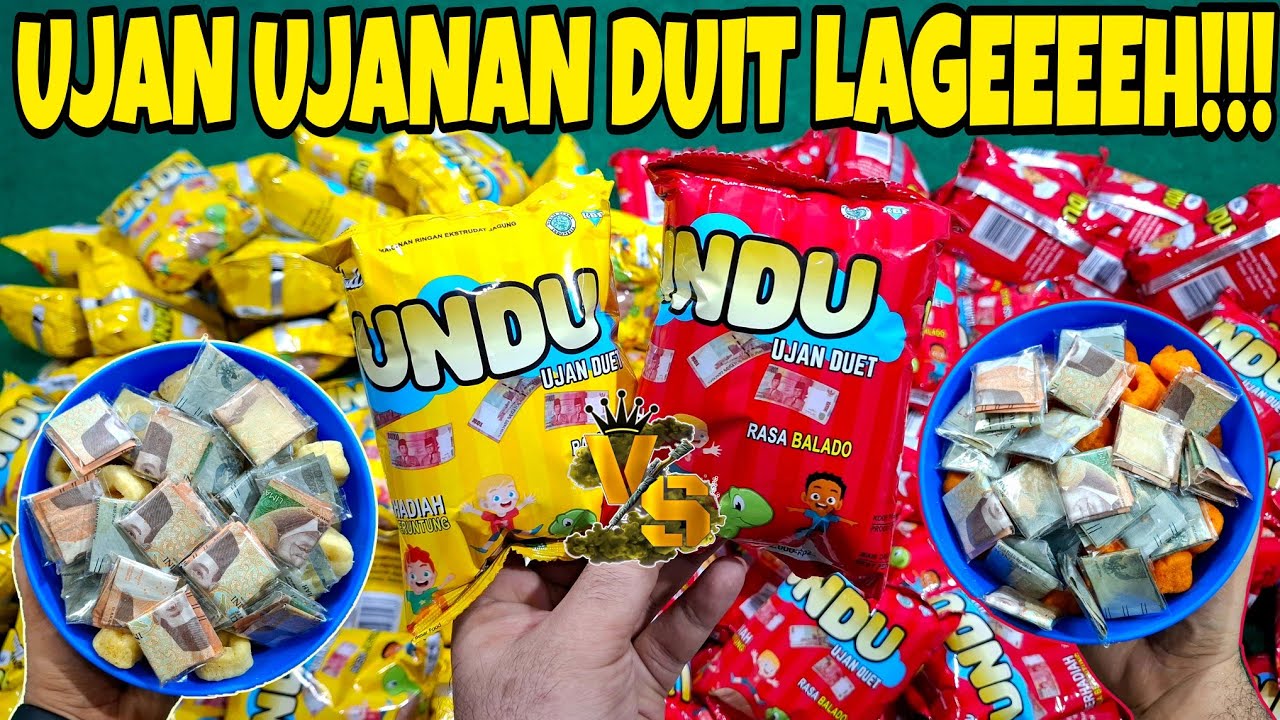 VIRAL!!! BERASA UJAN DUIT DAH!!! UNBOXING CIKI UNDO BEUREUM vs UNDU ...