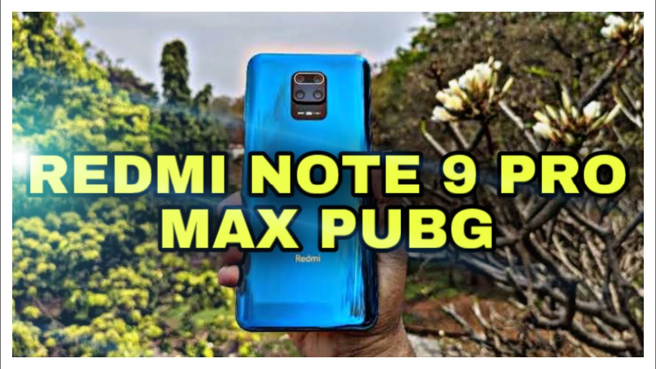 Redmi Note 9 PRO MAX Gaming Test | PUBG MOBILE - YouTube