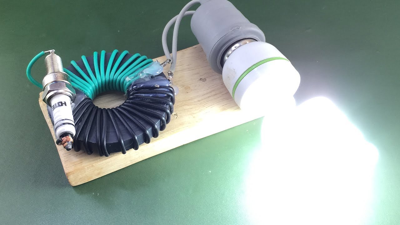 New 2019 Free Energy Experiment Using Magnet With Spark Plug , DIY ...