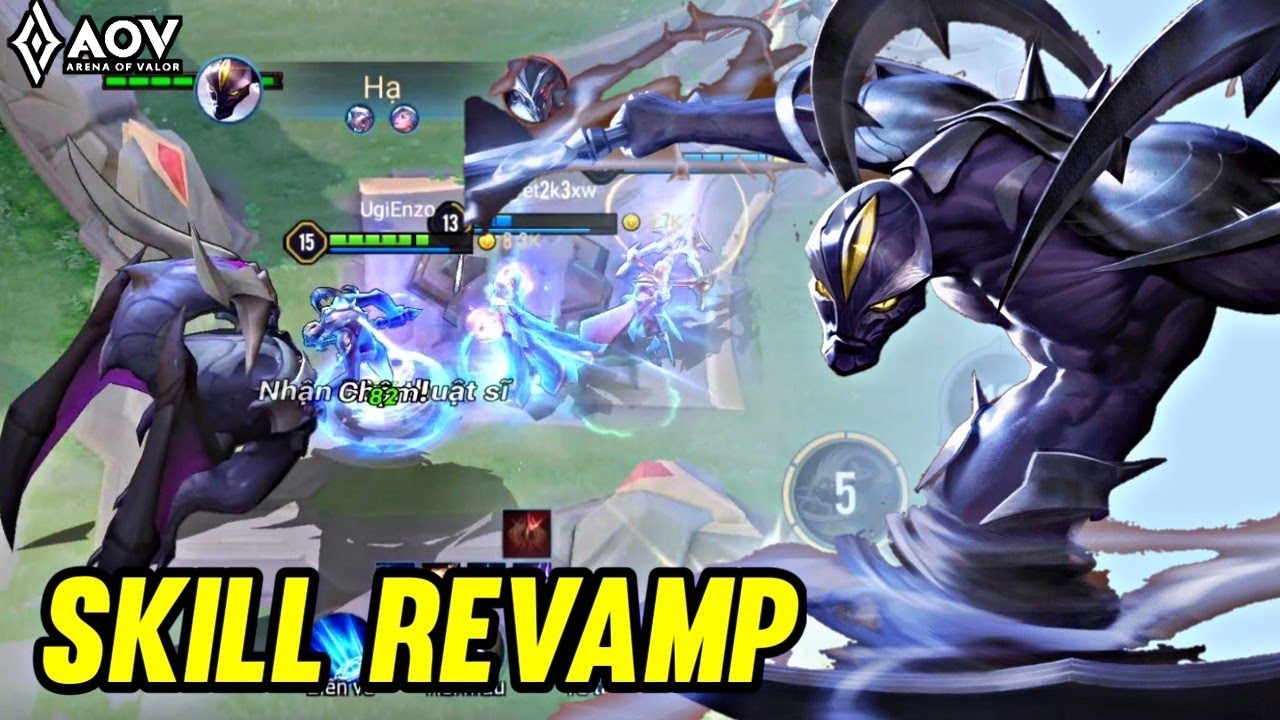 AoV : ZILL SKILL REVAMP - ARENA OF VALOR - YouTube