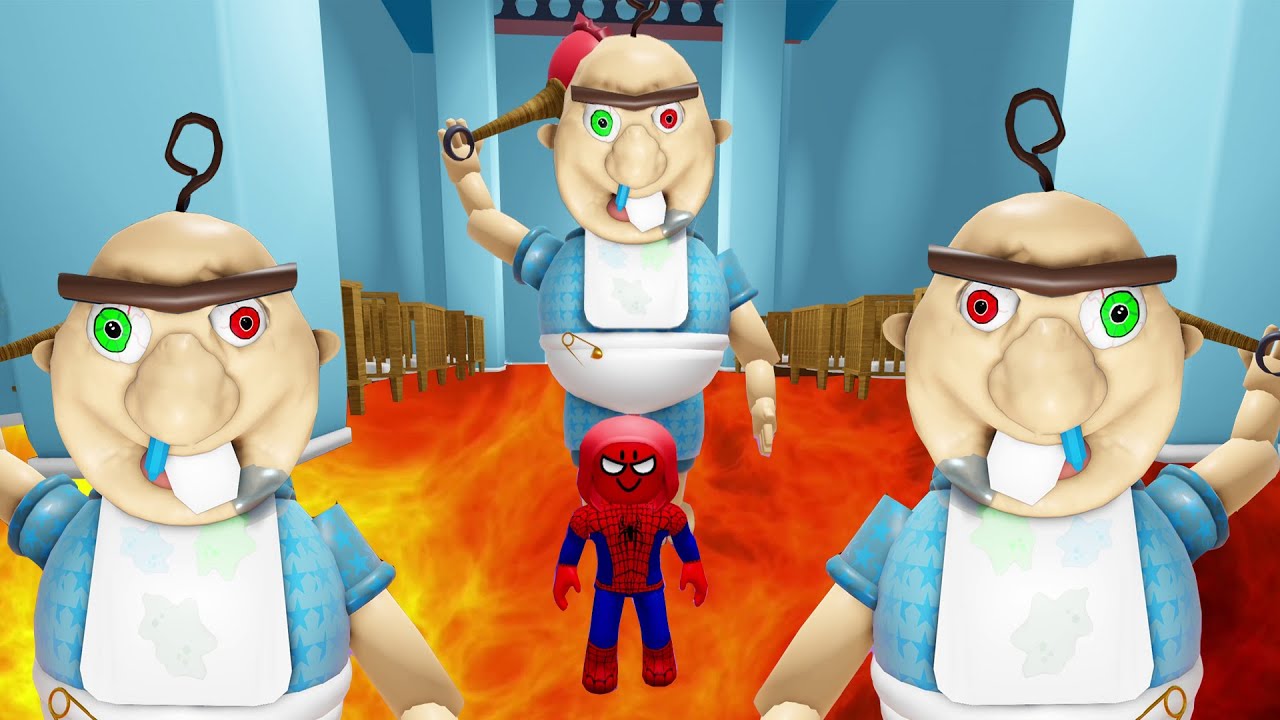 CAN I ESCAPE BABY BOBBY'S DAYCARE! (FIRST PERSON OBBY) - YouTube