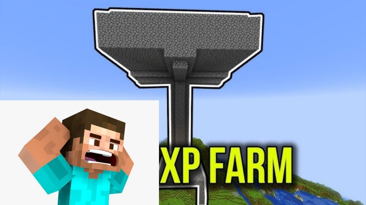 MAKING XP FARM ON MY SURVIVAL WORLD #4 - YouTube