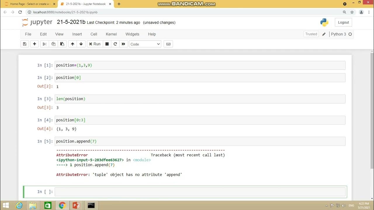 Tuple in PROGRAMMING FUNDAMENTAL| AI & Machine Learning |URDU| Hindi| Lec-33| Chap-02 - YouTube