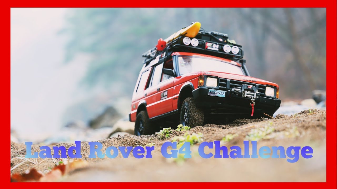 rc off road/ Land Rover G4 Challenge rc off road run/ fist scale run -3 ...