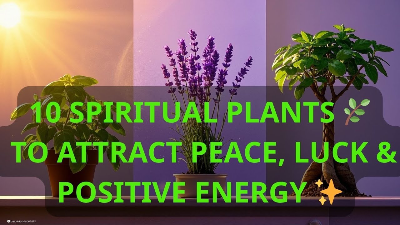 Top 10 Spiritual Plants That Actually Work for Positive Energy | Feng ...