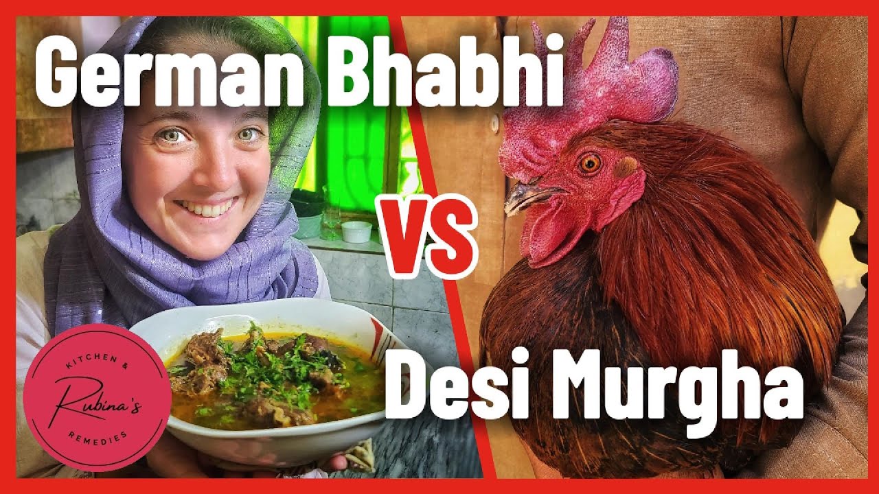 🍗🇵🇰 - German Bhabhi explores the Art of Desi Chicken Cooking! # ...
