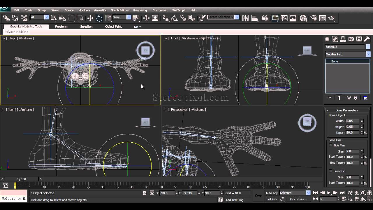Rigging in Autodesk 3Ds Max - Chapter05 - YouTube