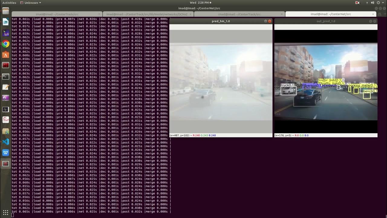 CenterNet 2D Object detection - YouTube