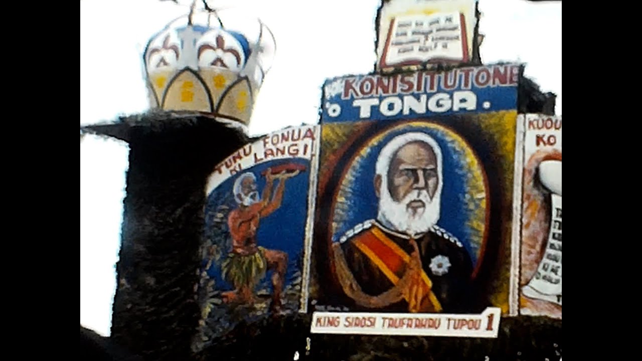 Tonga celebrates 100 years of Constitution in 1975 - YouTube