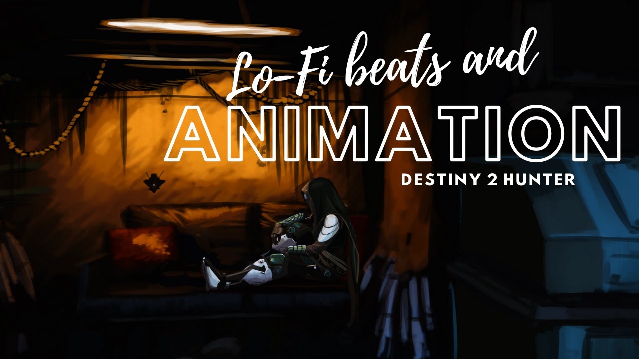 Chill to Lo-fi while I animate! | Destiny 2 Hunter Animation Time-lapse ...