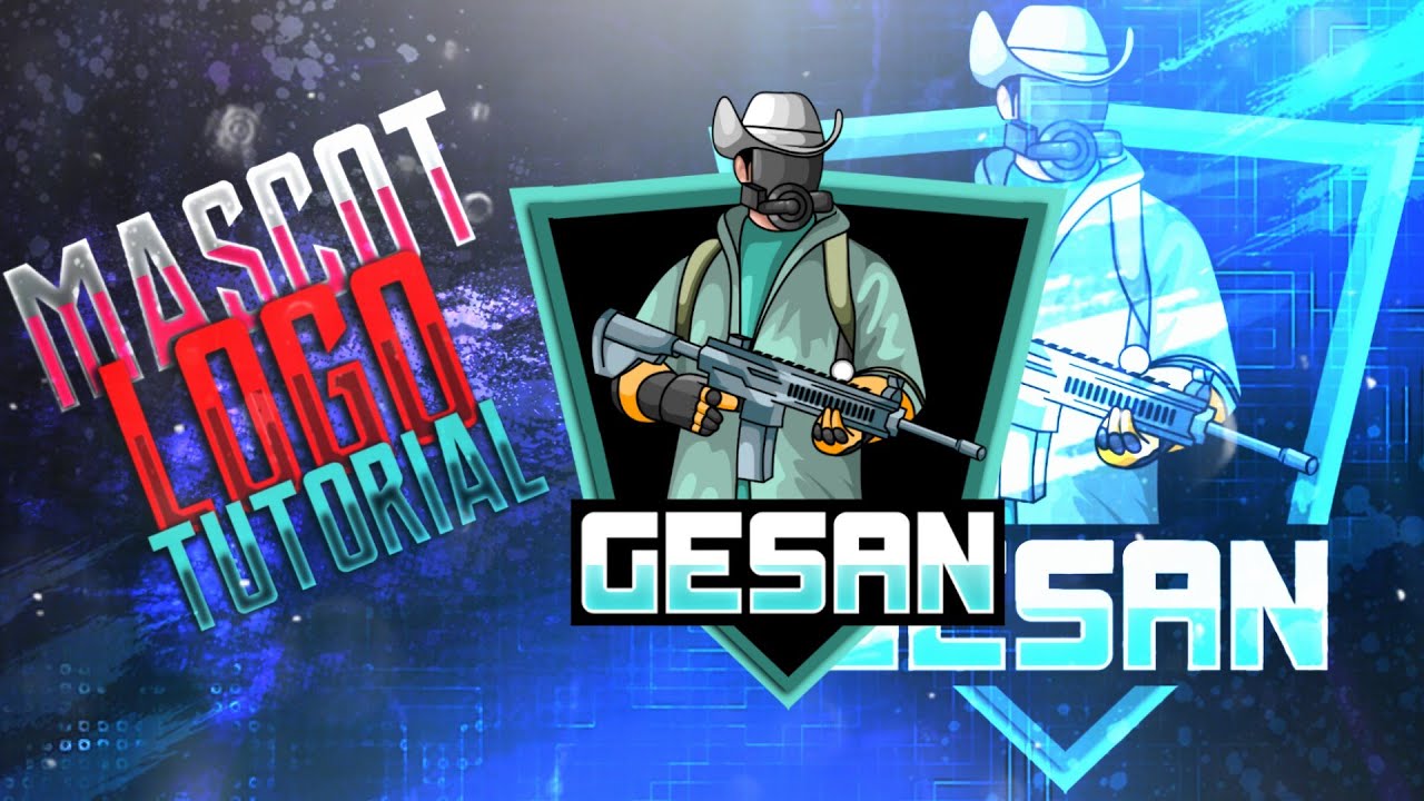 Mascot Logo Tutorial By Gesan || Part 1 || Please support me || - YouTube