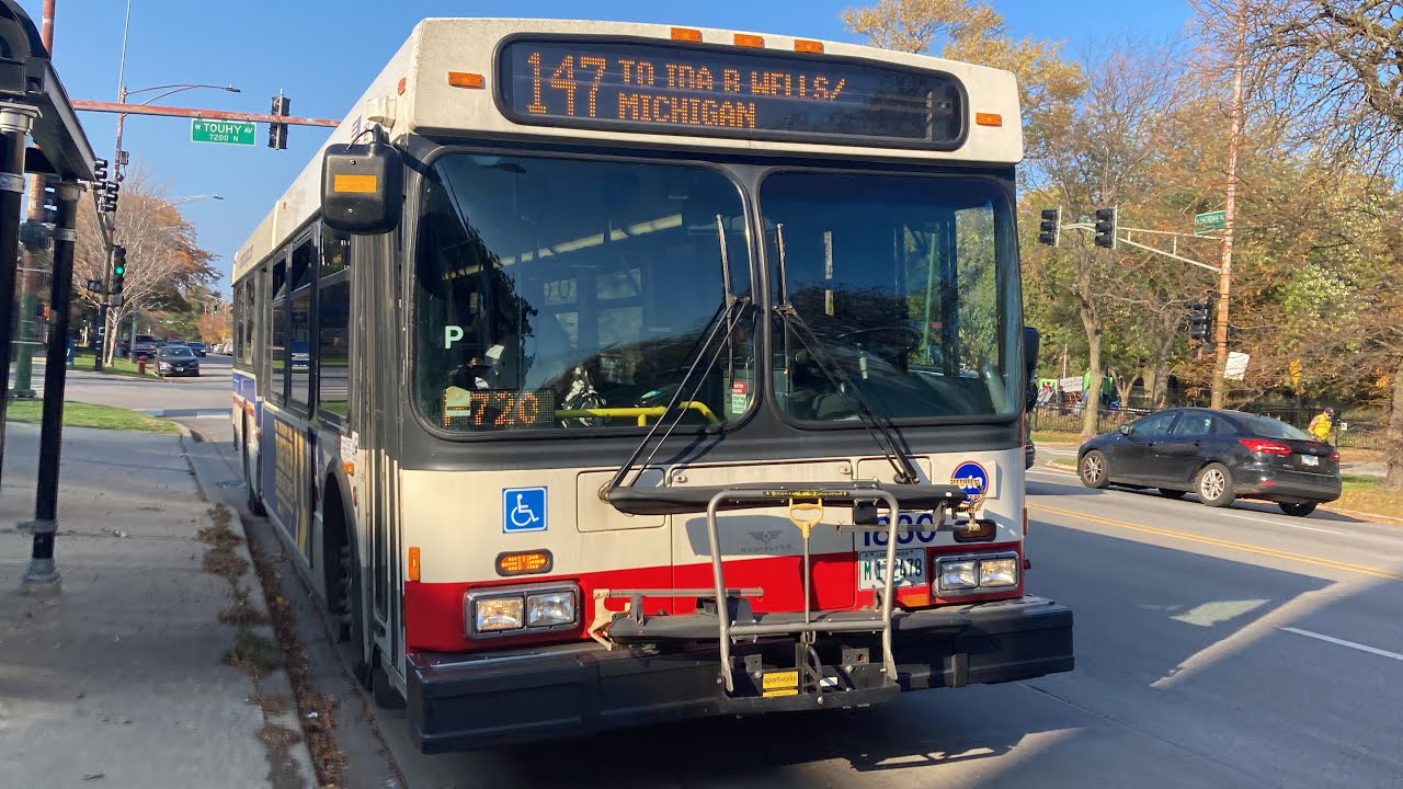 CTA Bus Ride 147 Outer Dusable Lake Shore From Touhy To Michigan/Ohio ...