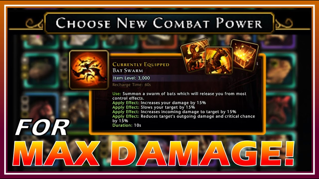 The BEST Mount COMBAT Powers you NEED to USE for MAX DAMAGE! (dps & support) - Neverwinter M24 ...