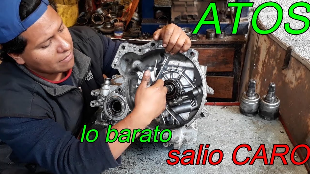 Hyundai atos desarme e inspección de transmission (caja de velocidades ...